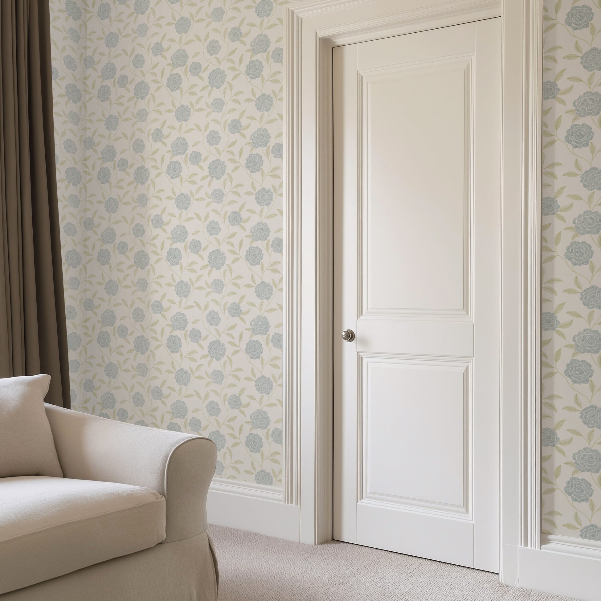 Emma Floral in Blue – North and Finch