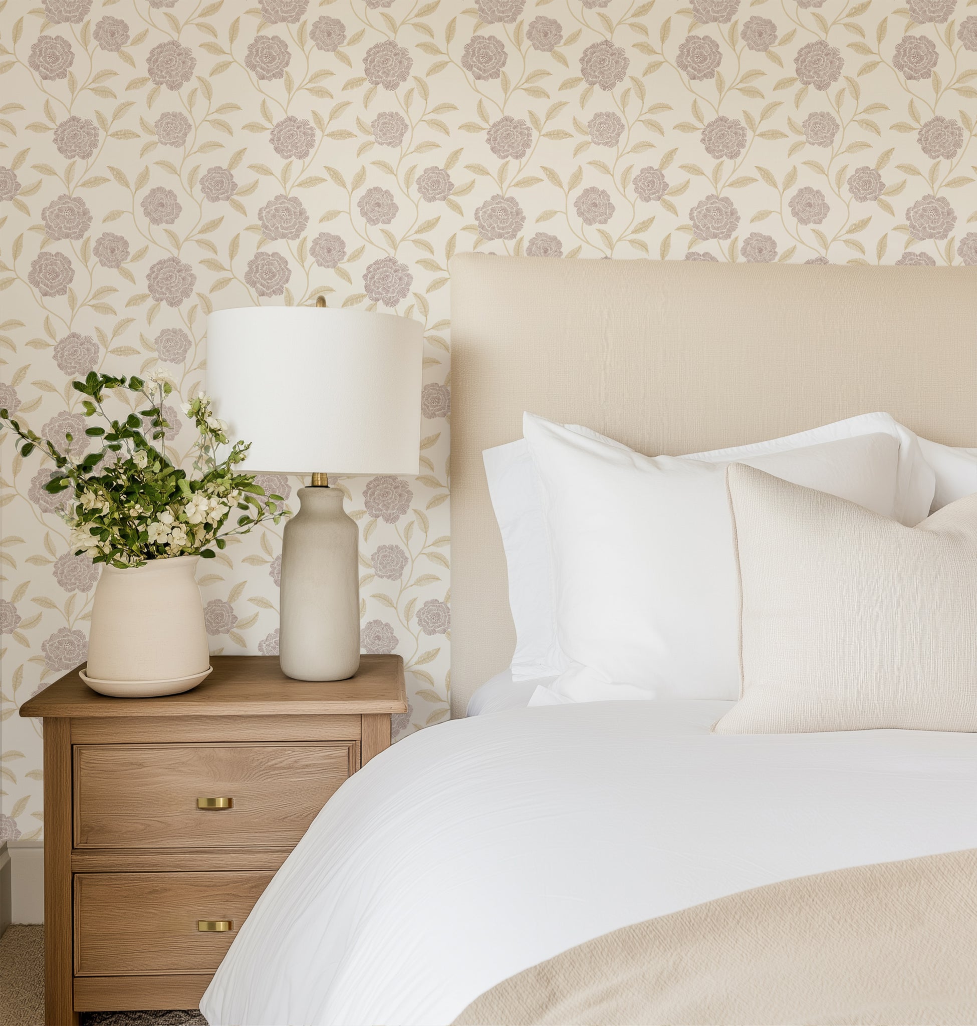 Emma Floral in Mauve – North and Finch